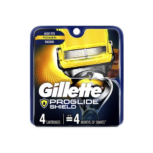 Gillette ProGlide Shield Mens Razor Blade Refill Cartridges 4 Ct ...